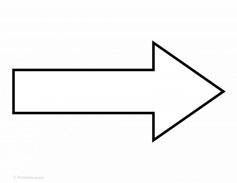 Direction Arrows Signs – Free Printables