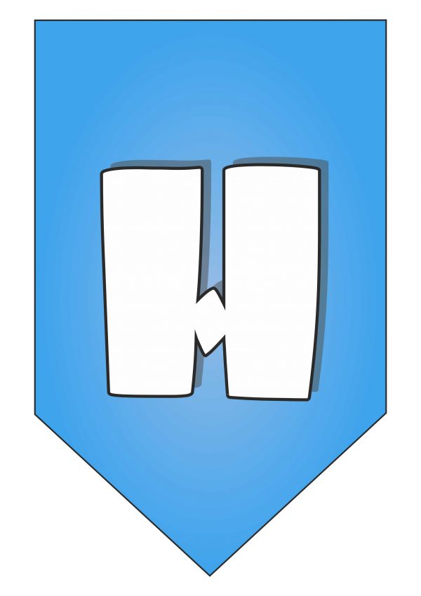 Printable Letter H for Happy Birthday Banner – Free Printables