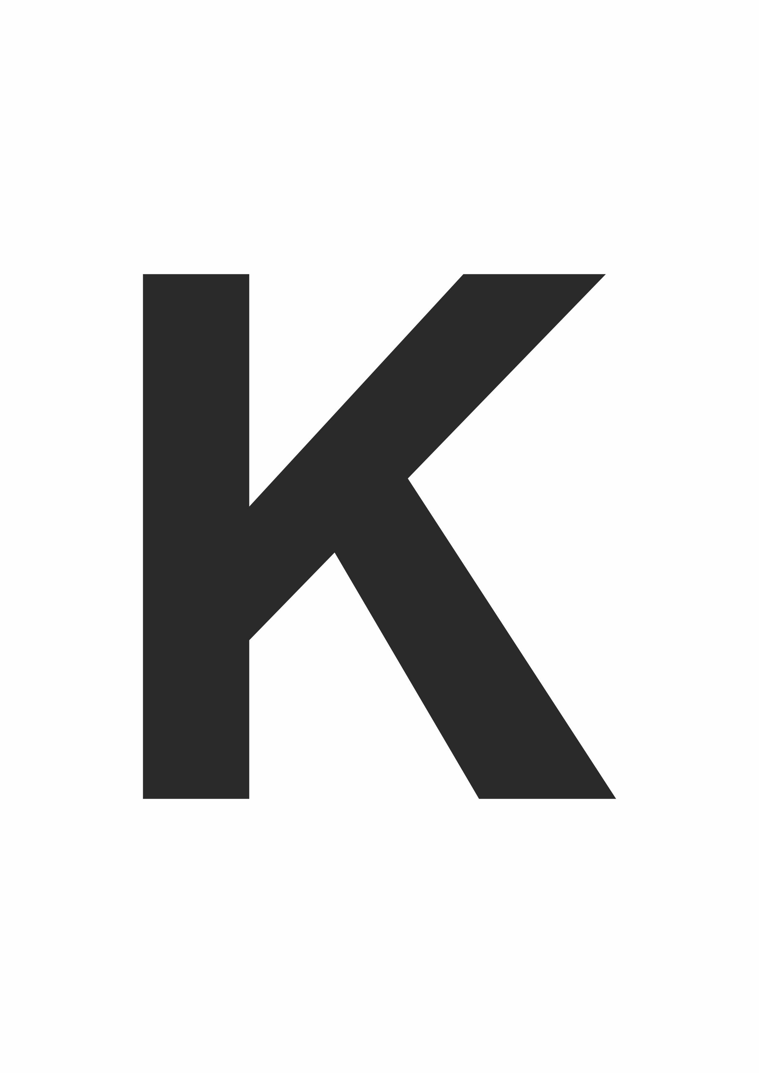 Printable Letter K Printable Letter K
