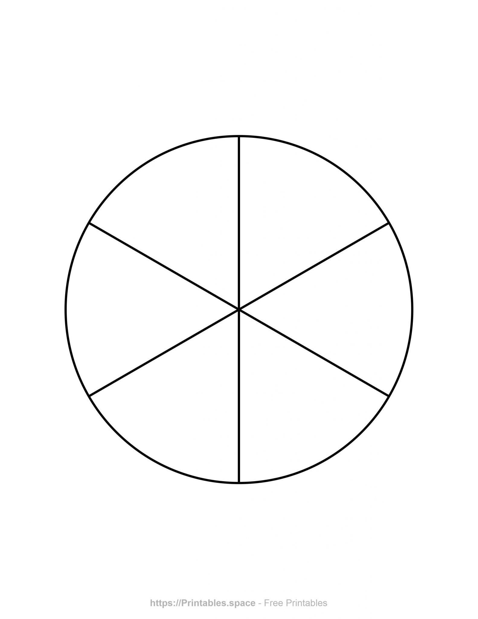 Pie Chart Templates – Free Printables