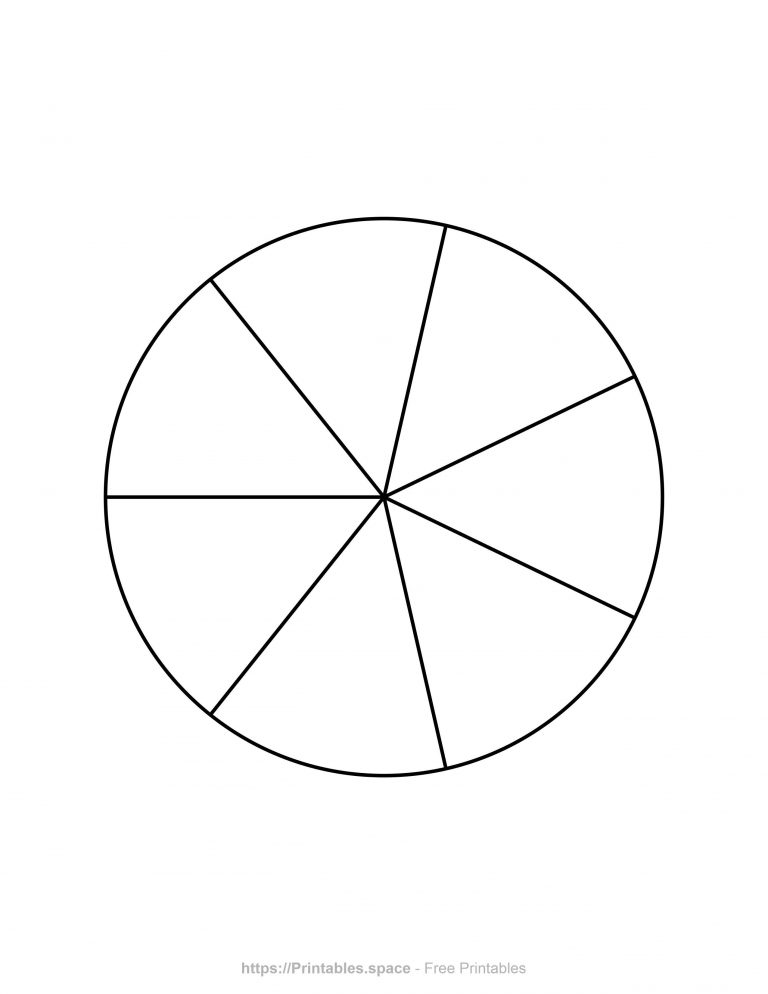 Pie Chart Templates – Free Printables